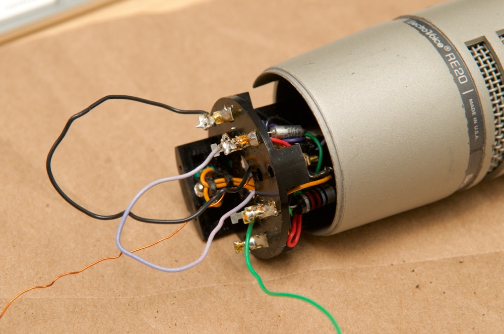 Refurbishing a classic microphone - the Electro-Voice RE20 - Jeff Geerling