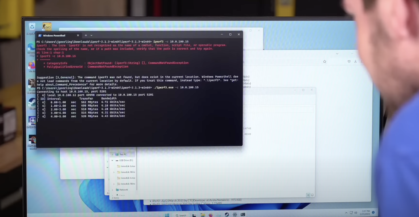 Testing 10 GbE throughput on Windows - iperf3 is outdated - Jeff Geerling