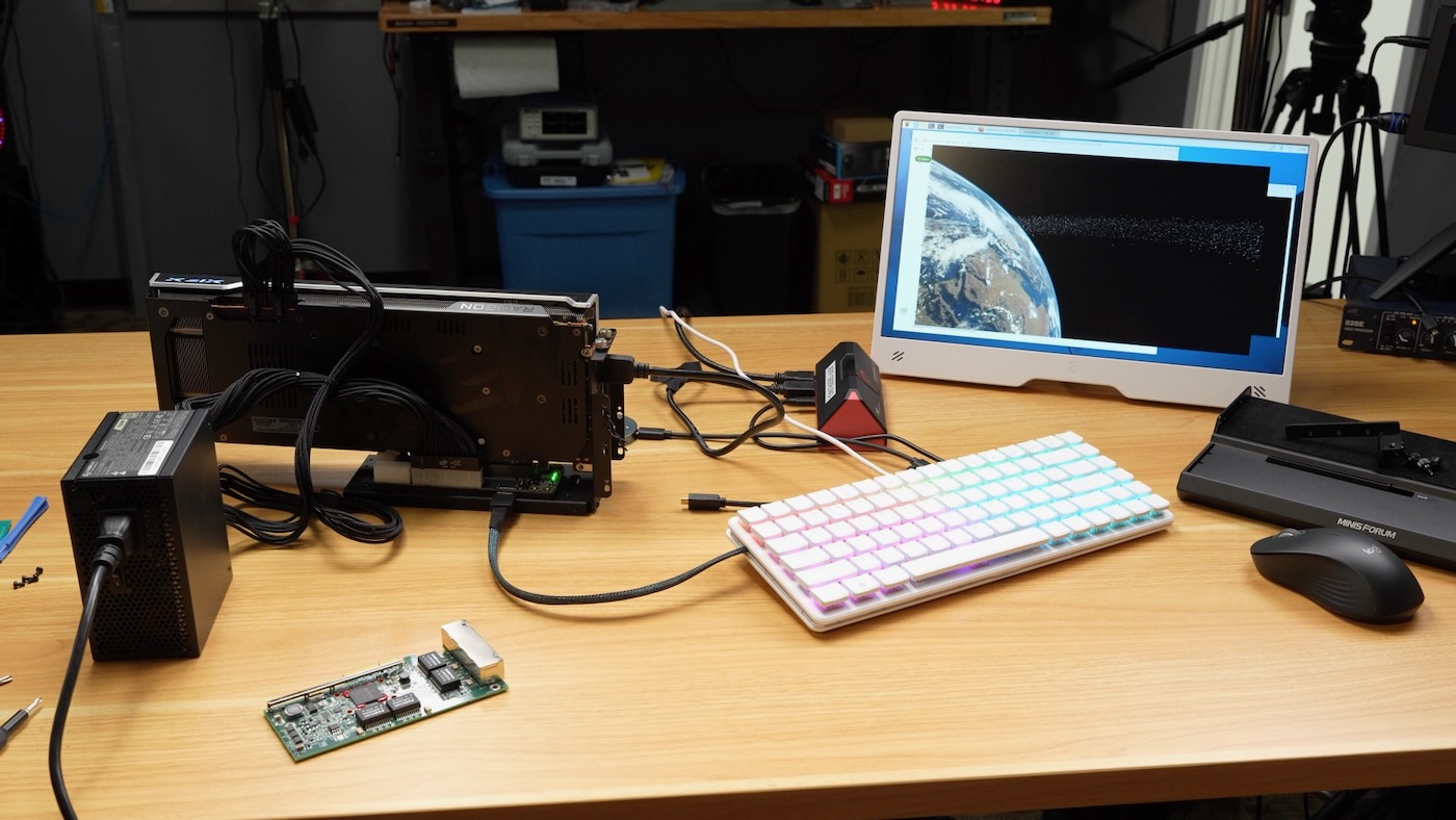 Full eGPU acceleration on the Pi 500+ with a 15-line patch - Jeff Geerling